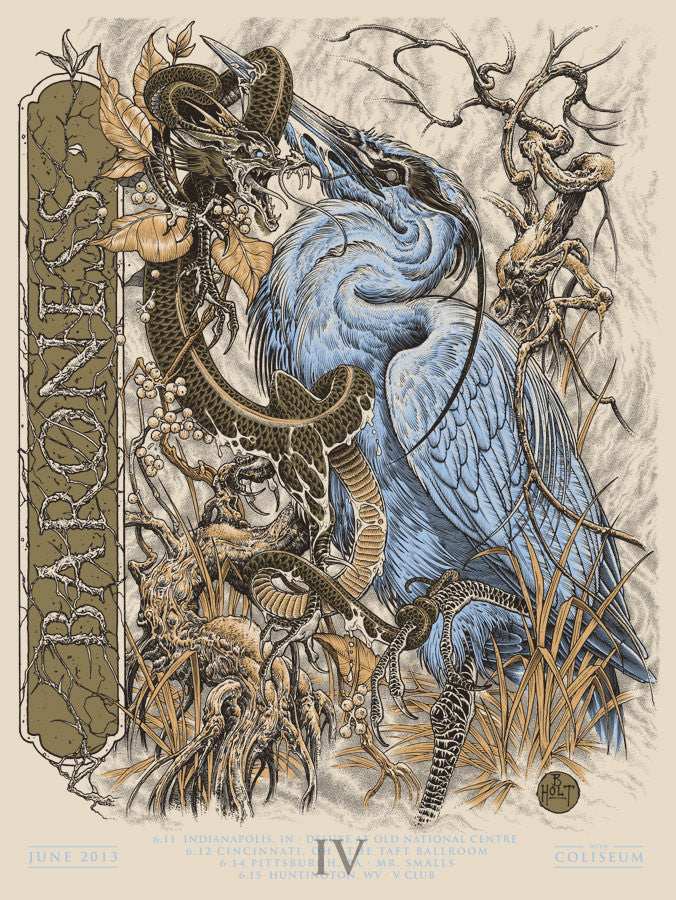 Baroness Tour Poster IV – Burlesque of North America