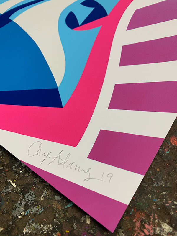 Cey Adams: LOVE - Art For Tibet version (RAER) – Burlesque of North America