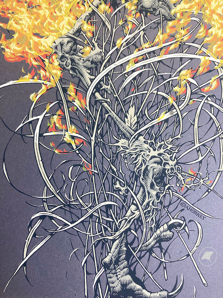 Aaron Horkey: Neurosis 20th Anniversary variant Printer's Proof (RAER ...