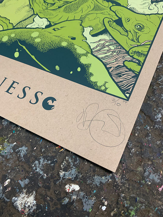 John Baizley: Baroness - Blue Record GREEN edition Printer's Proofs #6 ...