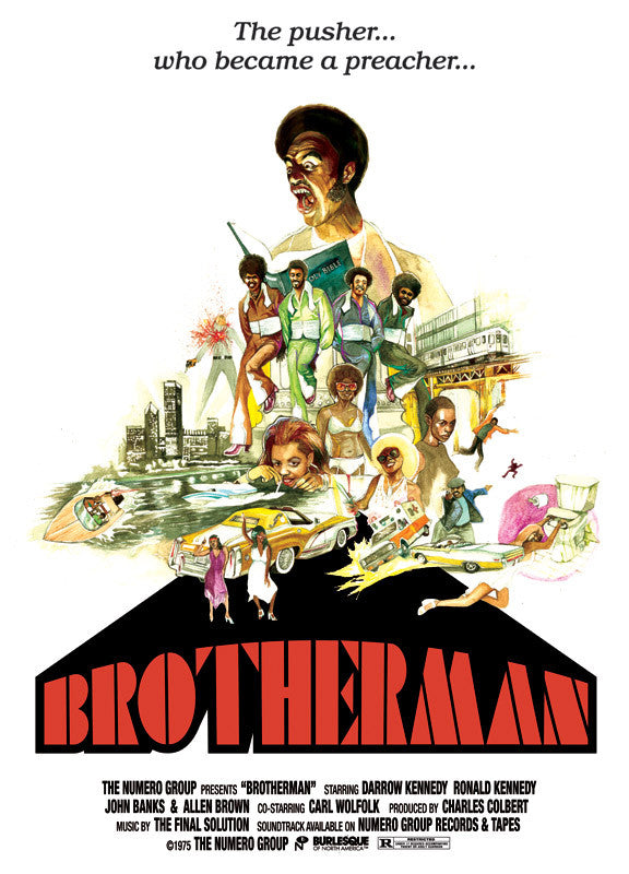 Brotherman print – Burlesque of North America