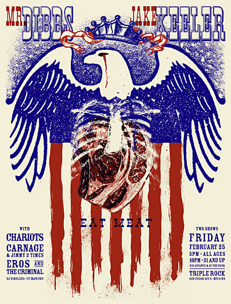 Mr. Dibbs & Jake Keeler: Eat Meat – Burlesque of North America