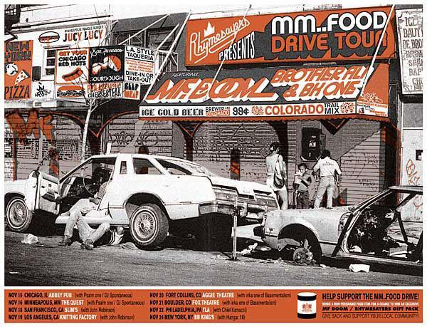 MF Doom: "Mm..Food Drive" Tour – Burlesque of North America